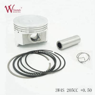 China Standard Size Motorcycle Piston Kits 3W4S 205CC 0.50 With Piston Ring for sale