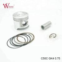 China Water Cooled Motorcycle Piston Kits , C50C GK4 0.75 Motorcycle Cylinder Kit for sale