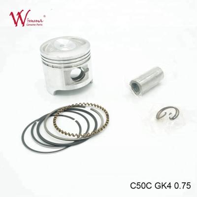China Water Cooled Motorcycle Piston Kits , C50C GK4 0.75 Motorcycle Cylinder Kit for sale