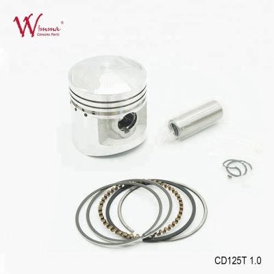 China Good Quality Motorcycle Piston Kits , Custom CD125T 1.0 Motorbike Engine Parts for sale