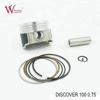 China DISCOVER 100 0.75 Motorcycle Piston Kits , Grade A Motorcycle Engine Parts for sale