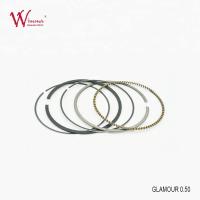China Grade A Motorcycle Engine Parts Engine Cylinder Piston Rings Gasket GLAMOUR 0.50 Motorcycle Engine Piston for sale
