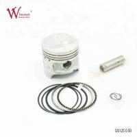 China Custom Motorcycle Engine Spare Parts , GS125 0.50 Motorbike Piston Rings for sale