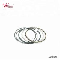 China Custom Motorcycle Engine Spare Parts , GS125 0.50 Motorbike Piston Rings for sale