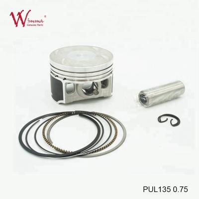 China 2 Stroke Motorcycle Piston Kits , PUL135 0.75 Motorbike Piston And Ring Kit for sale