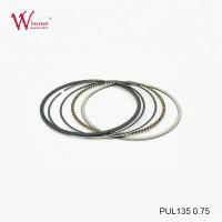 China 2 Stroke Motorcycle Piston Kits , PUL135 0.75 Motorbike Piston And Ring Kit for sale
