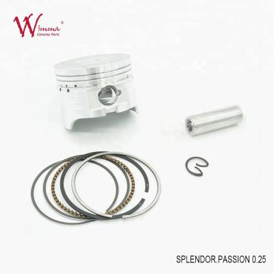 China Made in China Motorcycle Piston Kits SPLENDOR PASSION 0.25 With Piston Ring for sale