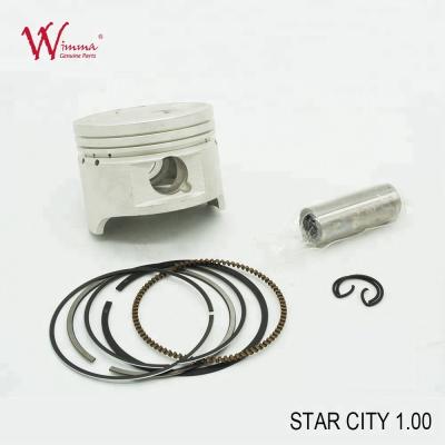 China STAR CITY 1.00 Motorcycle Piston Kits With Aluminium Alloy Piston Ring Wholesaler for sale