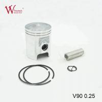 China Motorcycle Pistons And Rings , A Class V90 0.25 Motorbike Engine Parts for sale