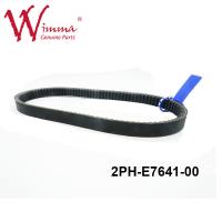 China For YAMAHA Motorcycle Drive Belt , 2PH-E7641-00 Black Rubber Drive V Belt for sale