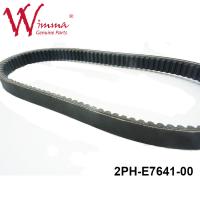 China For YAMAHA Motorcycle Drive Belt , 2PH-E7641-00 Black Rubber Drive V Belt for sale
