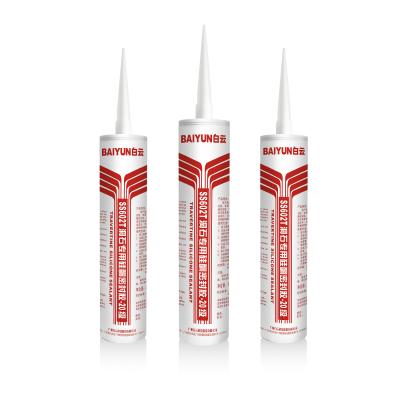 China Neutral Cure Silicone Caulk Silicone Weatherproofing Sealant SS602T for sale