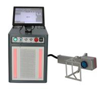 China LED Light Portable and Tabletop Mopa Laser Marking Machine for sale