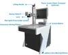China Portable 20W 30W 50W Metal Engraver Optical Fiber Laser Marking Machine for sale