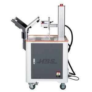 China Hand-Held Fiber Laser Marking Machine for Metal Plastic Engraving for sale