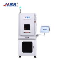 China Fully Enclosed 20W Fiber Laser Printing Machine For Stainless Steel Marking And Engraving for sale