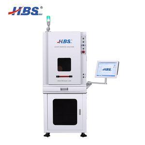 China Fully Enclosed 20W Fiber Laser Printing Machine For Stainless Steel Marking And Engraving for sale