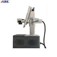 China Small 20W Fiber Laser Marking Machine For Metal And Nonmetal for sale