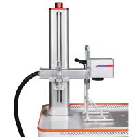 China Handheld Metal Laser Marking Machine With Safe Cover 20W 30W 50W for sale