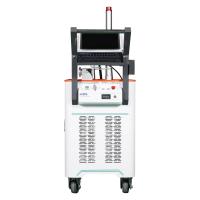 China Handheld Metal Laser Marking Machine With Safe Cover 20W 30W 50W for sale