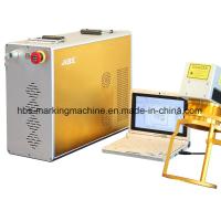 China 20W Online Flying Fiber Laser Marking Machine/Laser Marker for sale