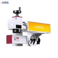 China 20W Online Flying Fiber Laser Marking Machine/Laser Marker for sale