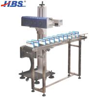 China Online Flying Fiber Laser Marking Machine for Assemble Line for sale
