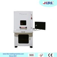 China Big Space Enclosed Fiber Laser Marking Machine for Big Parts /Hbs Fiber Laser Marker for sale