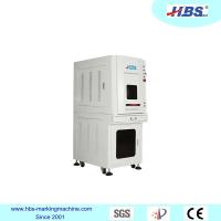 China Big Space Enclosed Fiber Laser Marking Machine for Big Parts /Hbs Fiber Laser Marker for sale