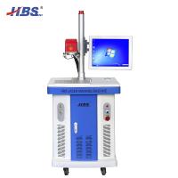 China New Design Fiber Laser Plastic Marking Machine with Red Pointer for sale