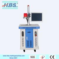 China New Design Fiber Laser Plastic Marking Machine with Red Pointer for sale