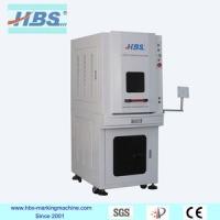 China Enclosed Totally 20W Fiber Laser Marking Machine For Big Piece Laser Marking for sale