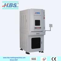 China Enclosed Totally 20W Fiber Laser Marking Machine For Big Piece Laser Marking for sale