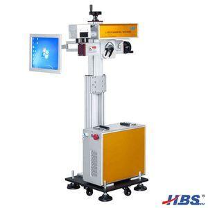 China Hbs-Gq-20d Online Flying Laser Marking Engraving Machine for sale