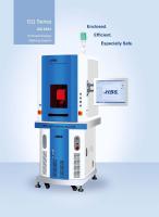 China Enclosed 30W Fiber Laser Engraving Machine with Raycus Laser Source for sale
