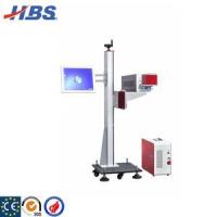 China Laser CO2 Marking Hbs Laser Marking Machine for Plastic Bottle for sale
