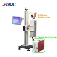 China Hbs Laser Marking Machine For Plastic Bottle Marking Non Metal Marking for sale