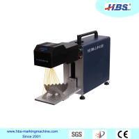 China Metal HBS 3D Fiber Laser Engraving Machine For Curve Surface Air Cooling for sale