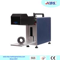 China Metal HBS 3D Fiber Laser Engraving Machine For Curve Surface Air Cooling for sale