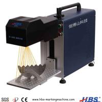 China Mobile 3D Fiber Laser Metal Engraving Machine 20W 30W For Jewelry for sale