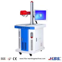 China Mobile 3D Fiber Laser Metal Engraving Machine 20W 30W For Jewelry for sale