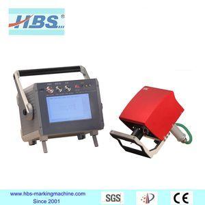 China Handheld Electronic DOT Peen Marker/Portable DOT Pin Marking machine for Steel Sheet Steel Pipe Marking for sale