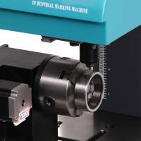 China Desktop Electric DOT Peen Marking Machine For Flange Steel Pipes Tubes Metal Bellows Marking Machine for sale