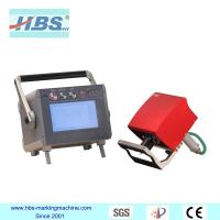China Portable Electric DOT Peen Marking Machine with Trolley Metal Engraving Machine for sale