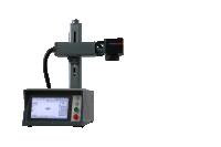 China Mini Tabletop Compact Fiber Laser Marking Machine HBS-GQ-20 for sale