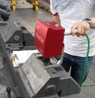 China HBS-380D Electric Portable Dot Peen Marking Machine Handheld For VIN Code Metal Parts for sale