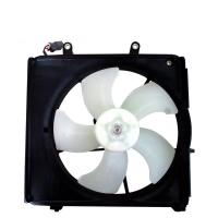 China 19015PWJZ01 Auto Parts Cooling System Radiator Water Tank Fan Assembly for HONDA Fit for sale
