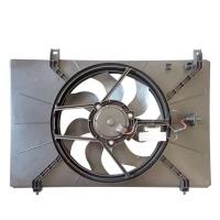 China 21060Y3000 NISSAN RUI QI ZG24 Car Radiator Water Tank Cooling Electronic Fan Assembly for sale