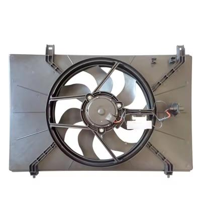 China 21060Y3000 NISSAN RUI QI ZG24 Car Radiator Water Tank Cooling Electronic Fan Assembly for sale
