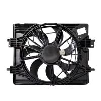 China 21481-5RF0B-A128 Radiator Water Tank Cooling Electronic Fan Assembly for NISSAN KICKS P15 for sale